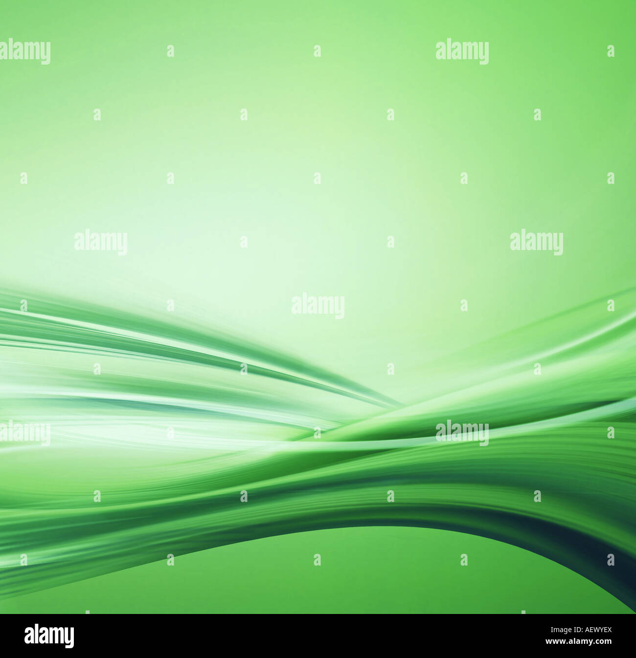 Illustration of water flowing in green Stock Photo - Alamy