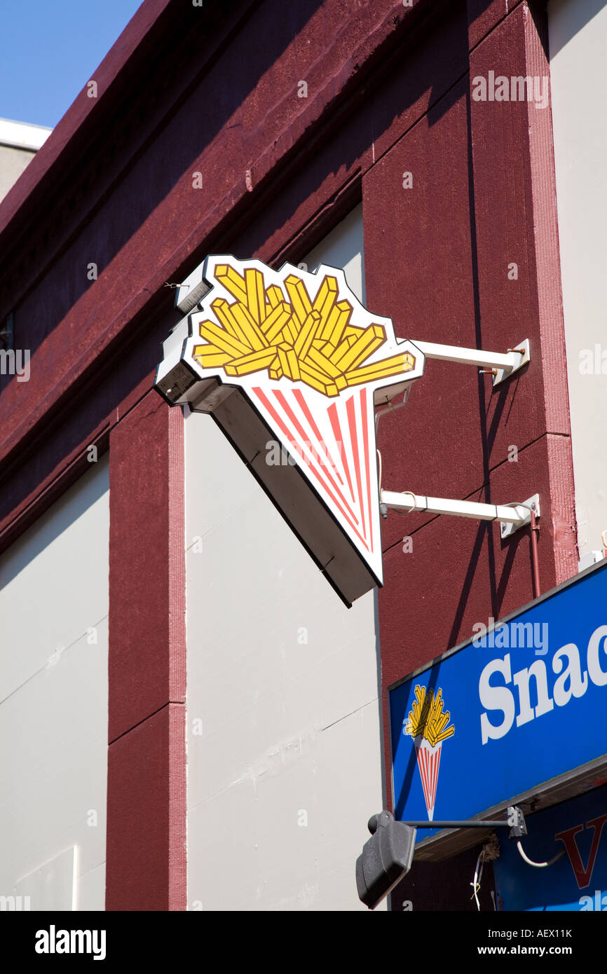 Snackbar sign hi-res stock photography and images - Alamy
