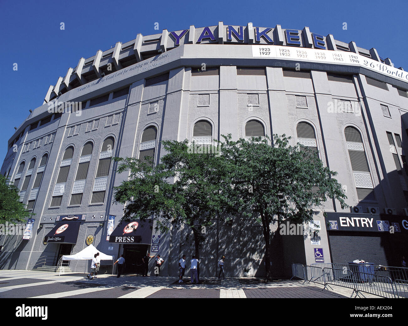 Yankee Stadium Bronx NEW YORK USA Stock Photo - Alamy
