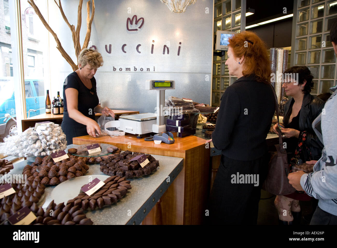 Puccini bomboni chocolate shop amsterdam hi-res stock photography and ...