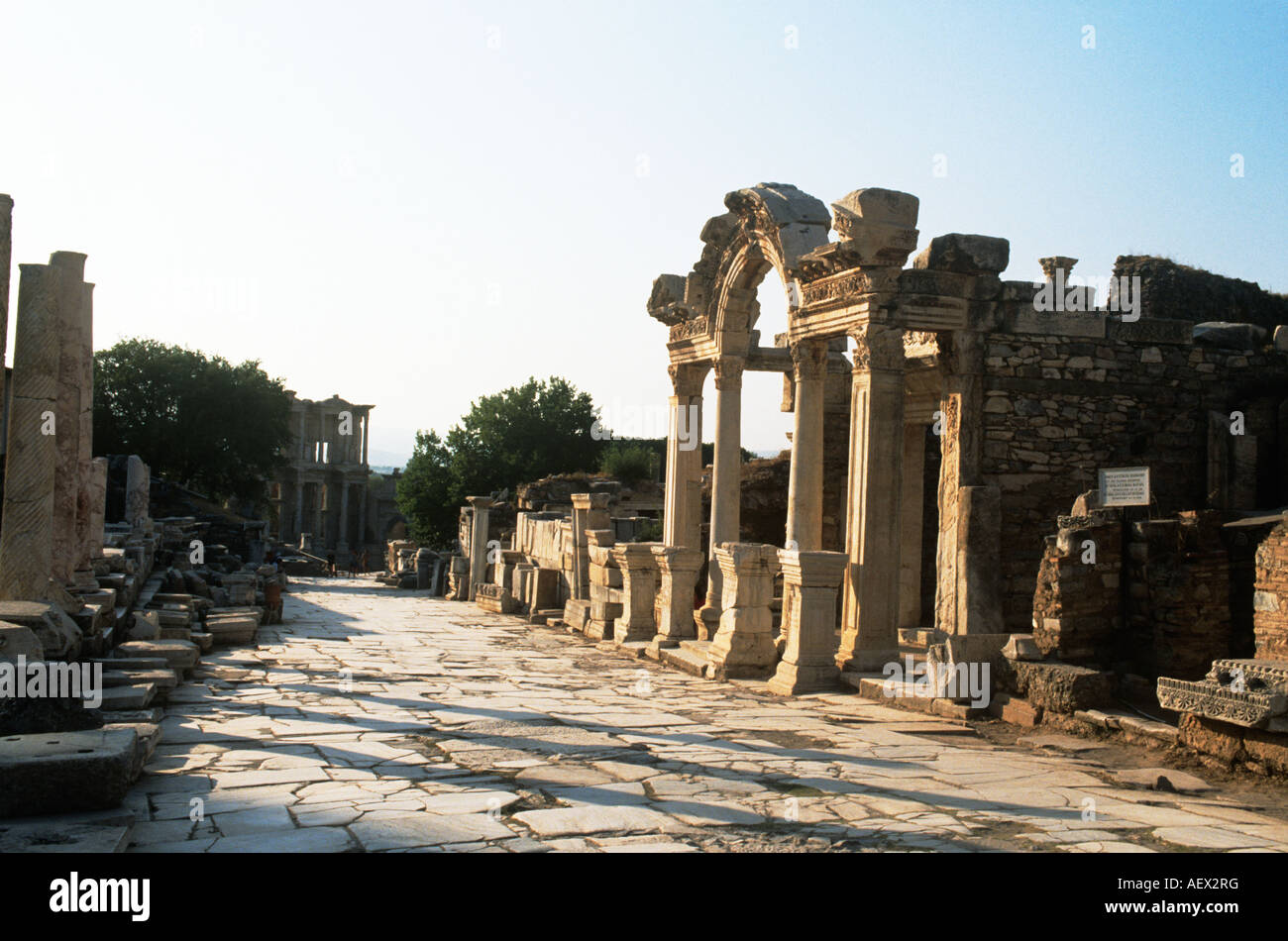 Hadrians temple at ephesus hi-res stock photography and images - Alamy