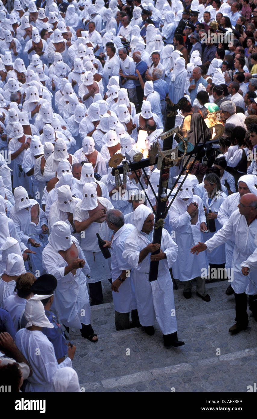 Septennial feast of Battenti Guardia Sanframondi Campania Italy Stock ...