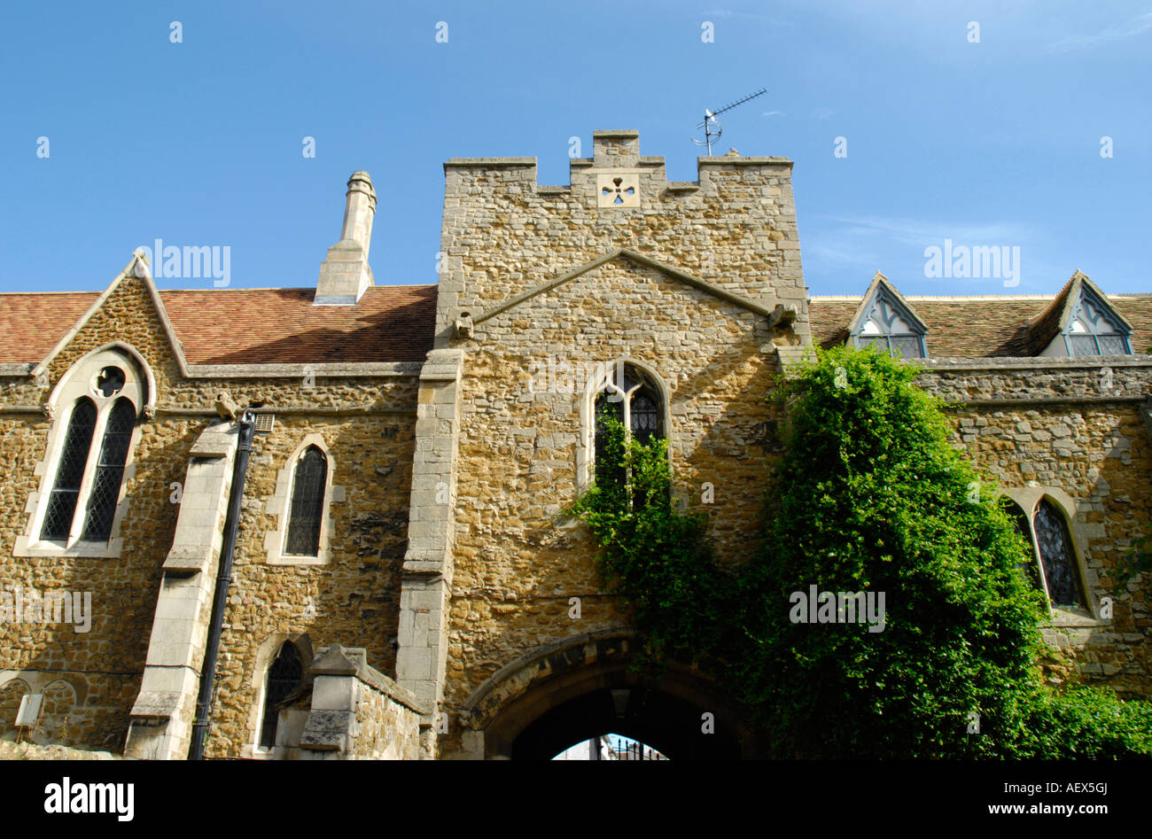 Monastic buildings on North side of Ely Cathedral Cambridgeshire ...