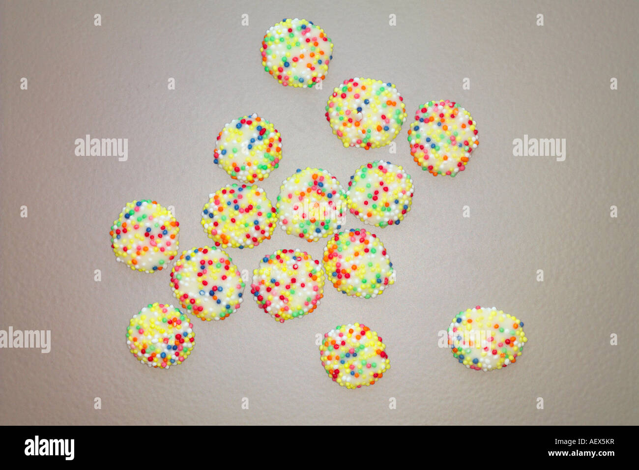 Snowies. Milk chocolates Stock Photo - Alamy