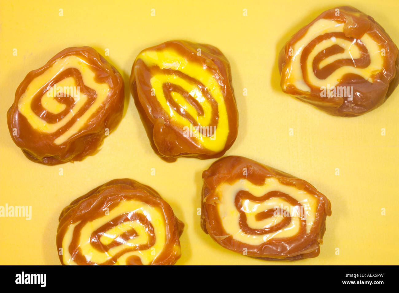 banana toffee whirls Stock Photo, Royalty Free Image: 13768992 - Alamy