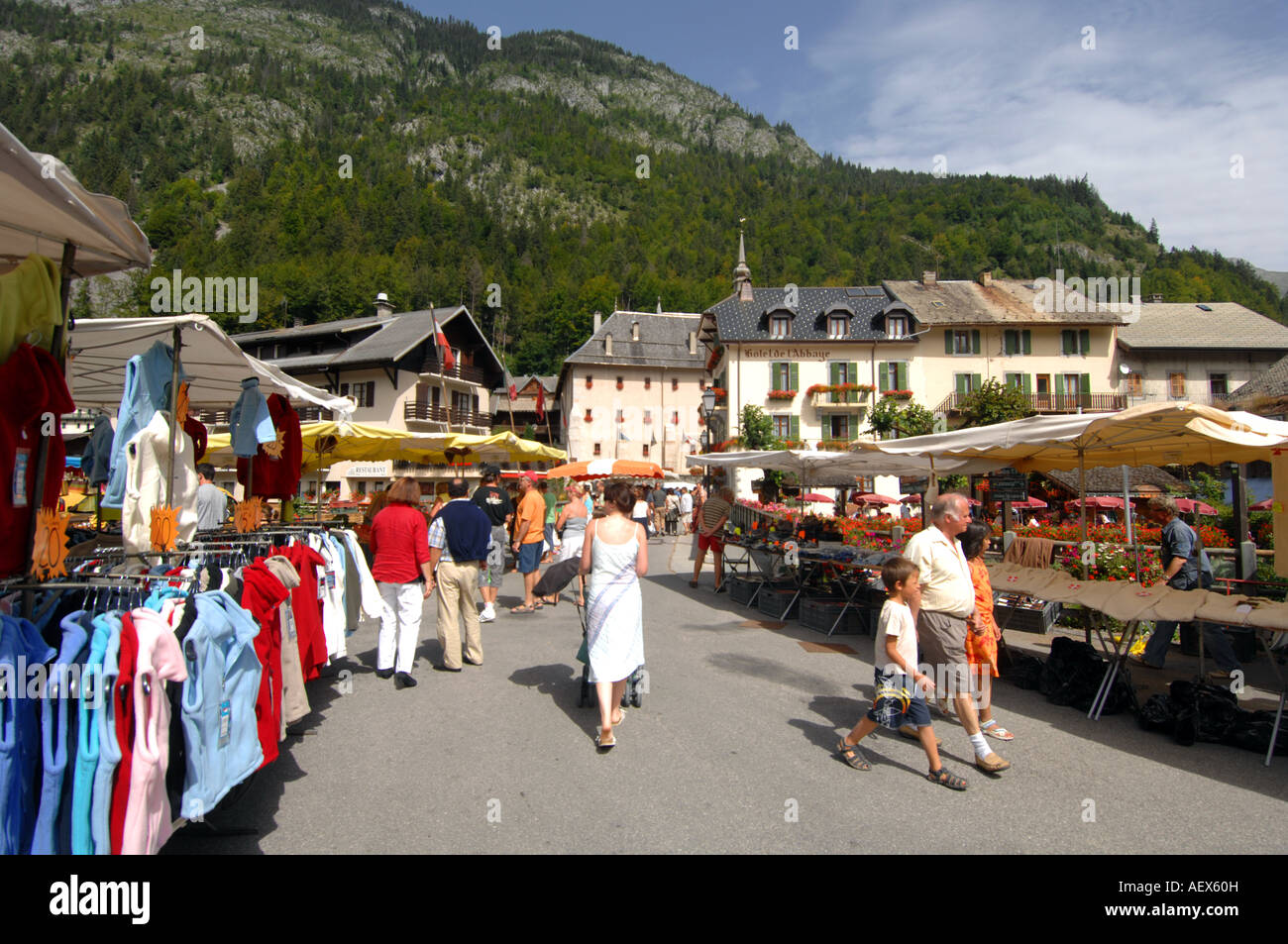 Abondance, Haute-Savoie, France Stock Photo - Alamy