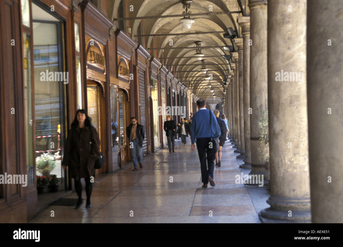 Bologna porch hi-res stock photography and images - Alamy