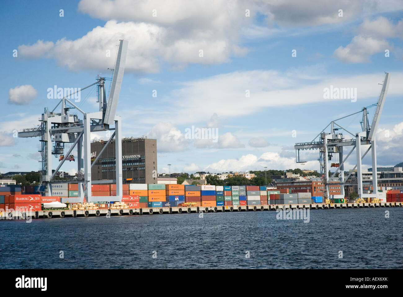 Container Port, Oslo, Norway Stock Photo - Alamy