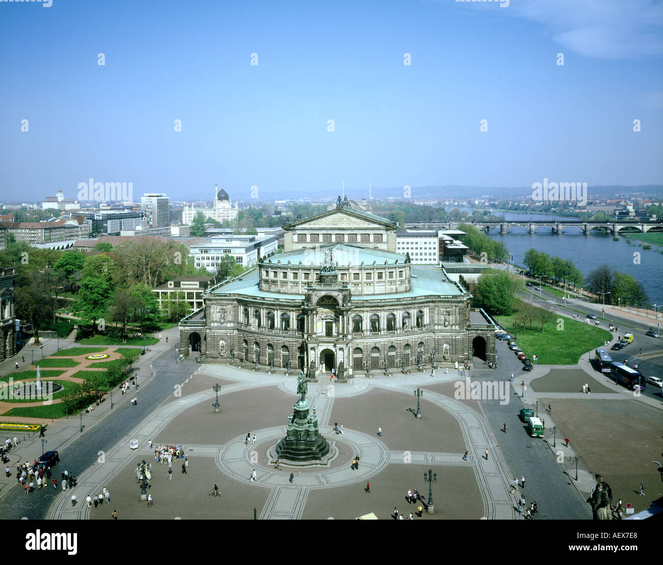 Semper Opera House DRESDEN GERMANY Stock Photo - Alamy