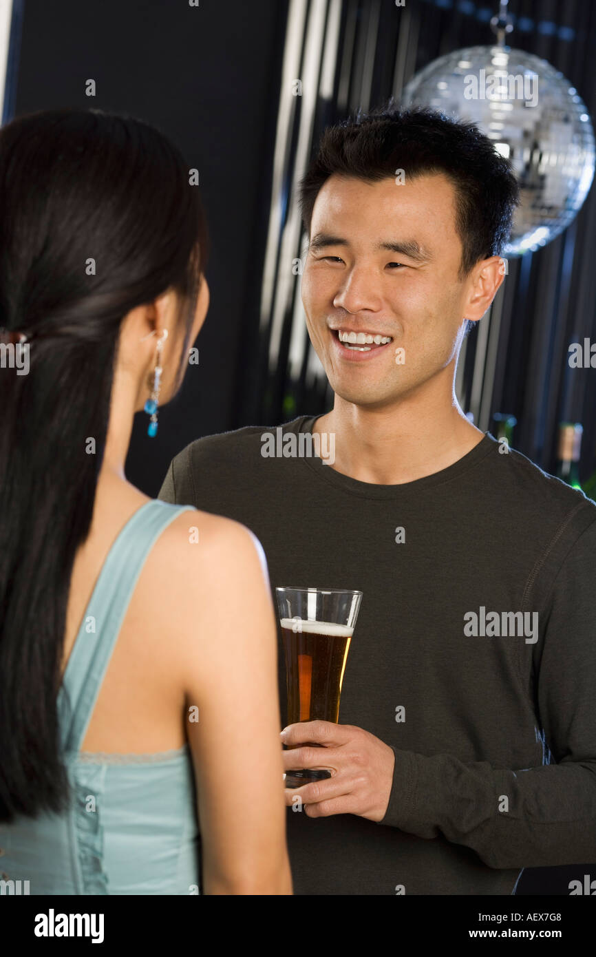 Females with men in nightclub hi-res stock photography and images - Alamy