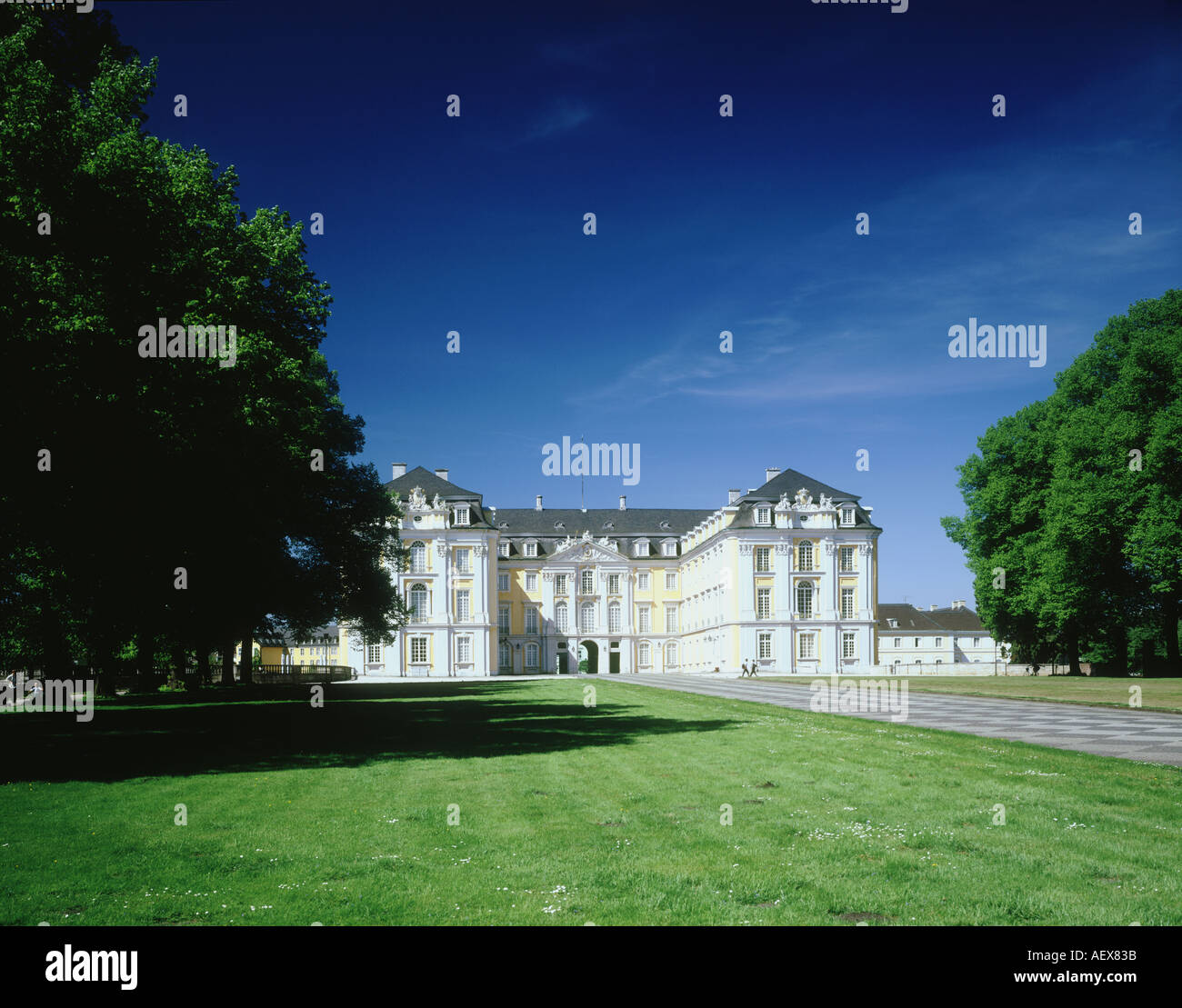 Schloss Augustusburg World Heritage BRUEHL GERMANY Stock Photo - Alamy