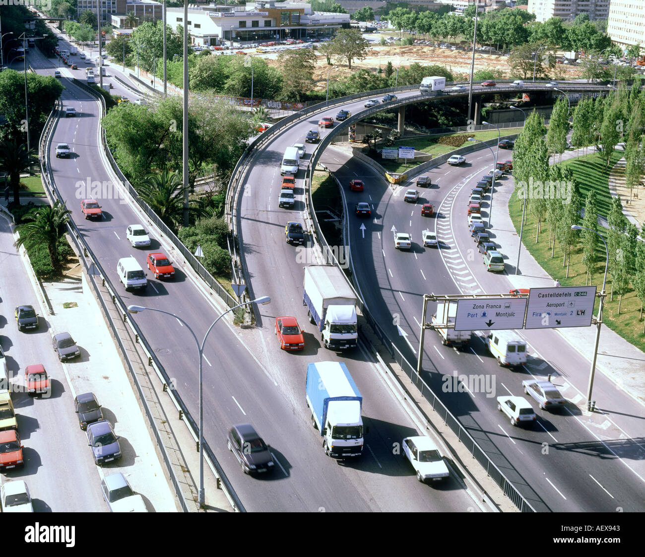 Highway Barcelona High Resolution Stock Photography and Images - Alamy