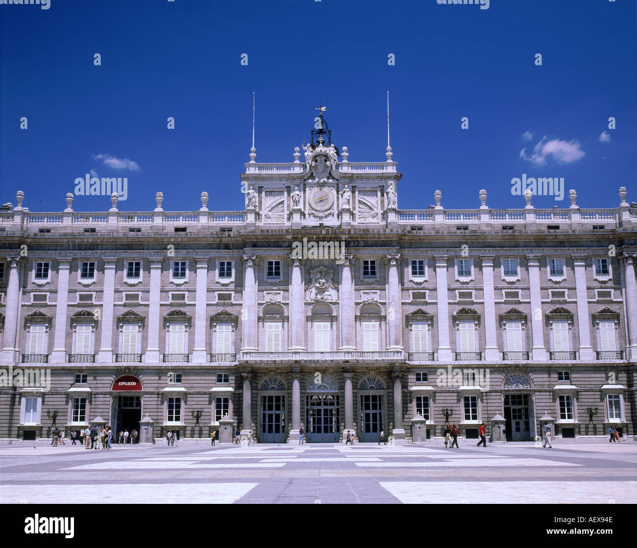 Palacio Real MADRID SPAIN Stock Photo - Alamy