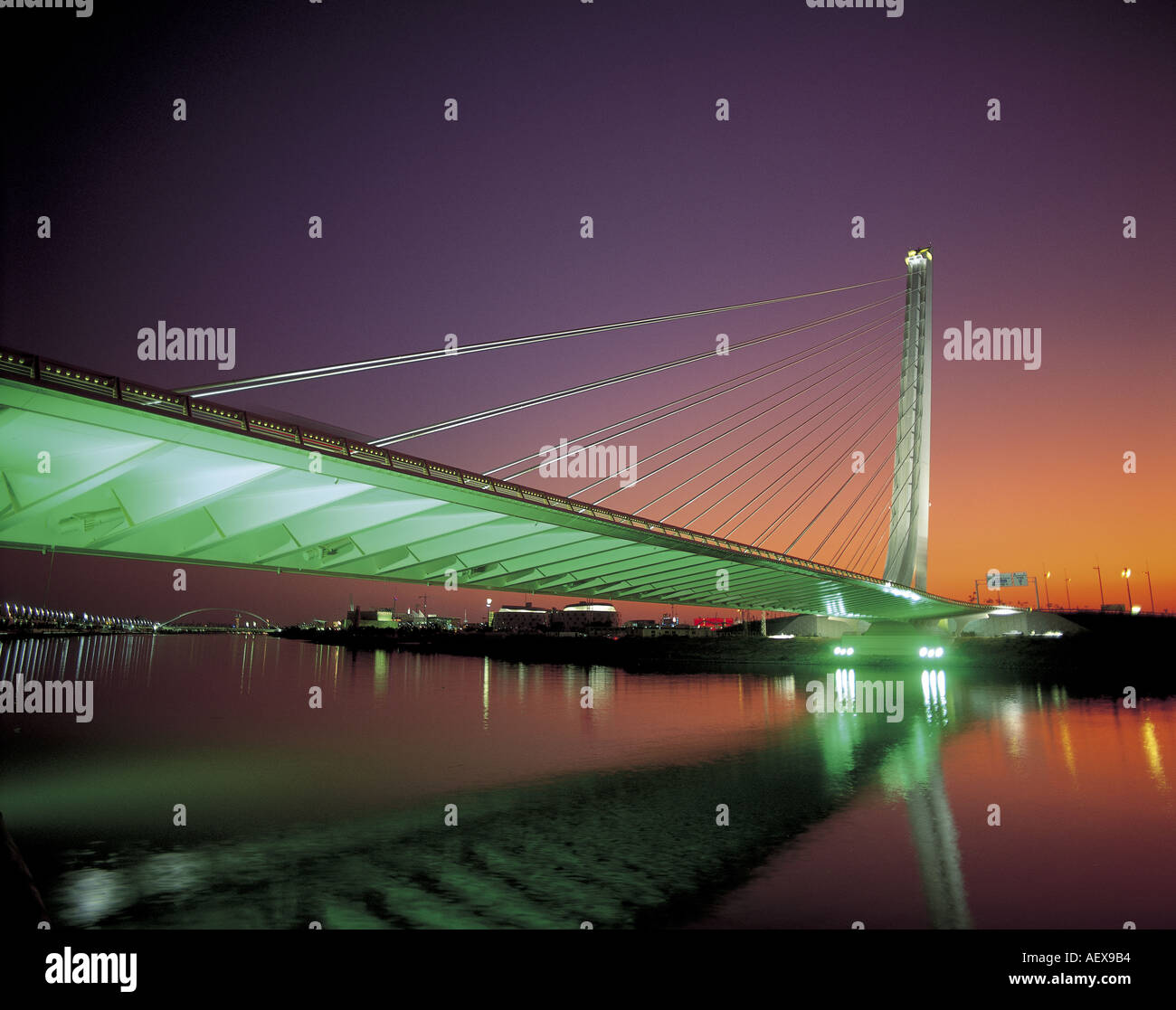 Puente del Alamillo SEVILLA SPAIN Stock Photo - Alamy