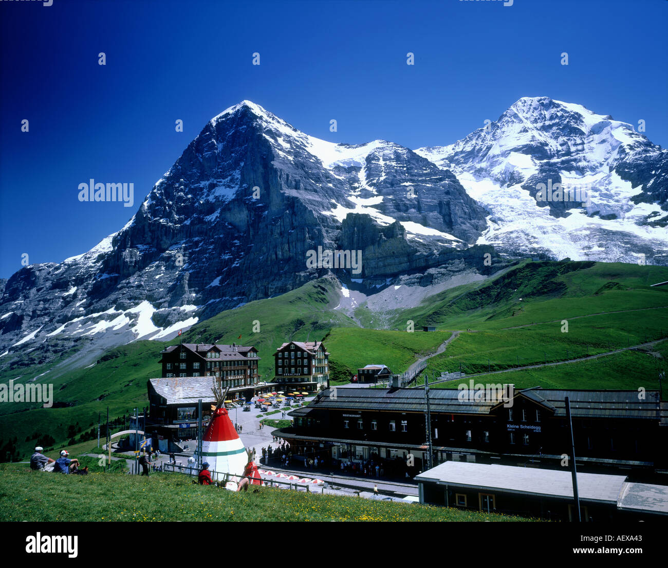 Kleine scheidegg hi-res stock photography and images - Alamy
