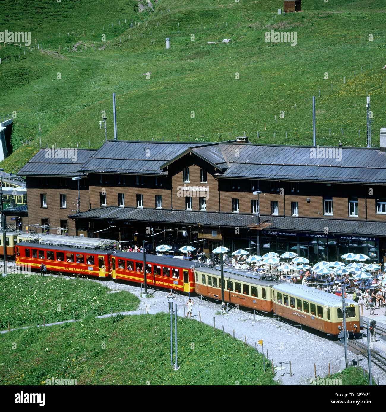 Jungfrau scheidegg hi-res stock photography and images - Alamy
