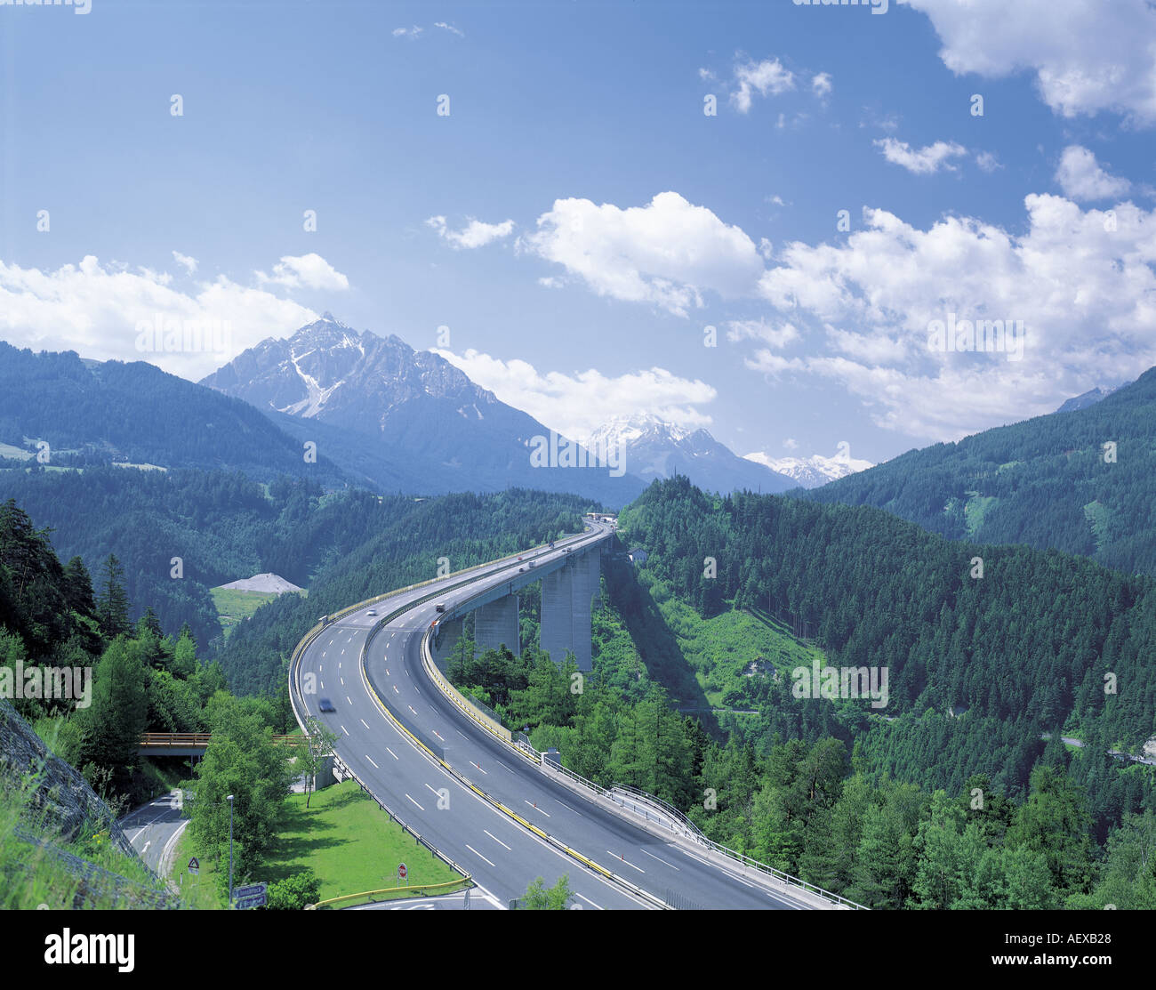 Europe Bridge Brenner Pass INNSBRUCK AUSTRIA Stock Photo - Alamy
