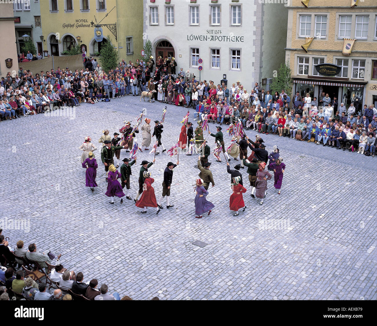 Meistertrunk Festival ROTHENBURG GERMANY Stock Photo - Alamy