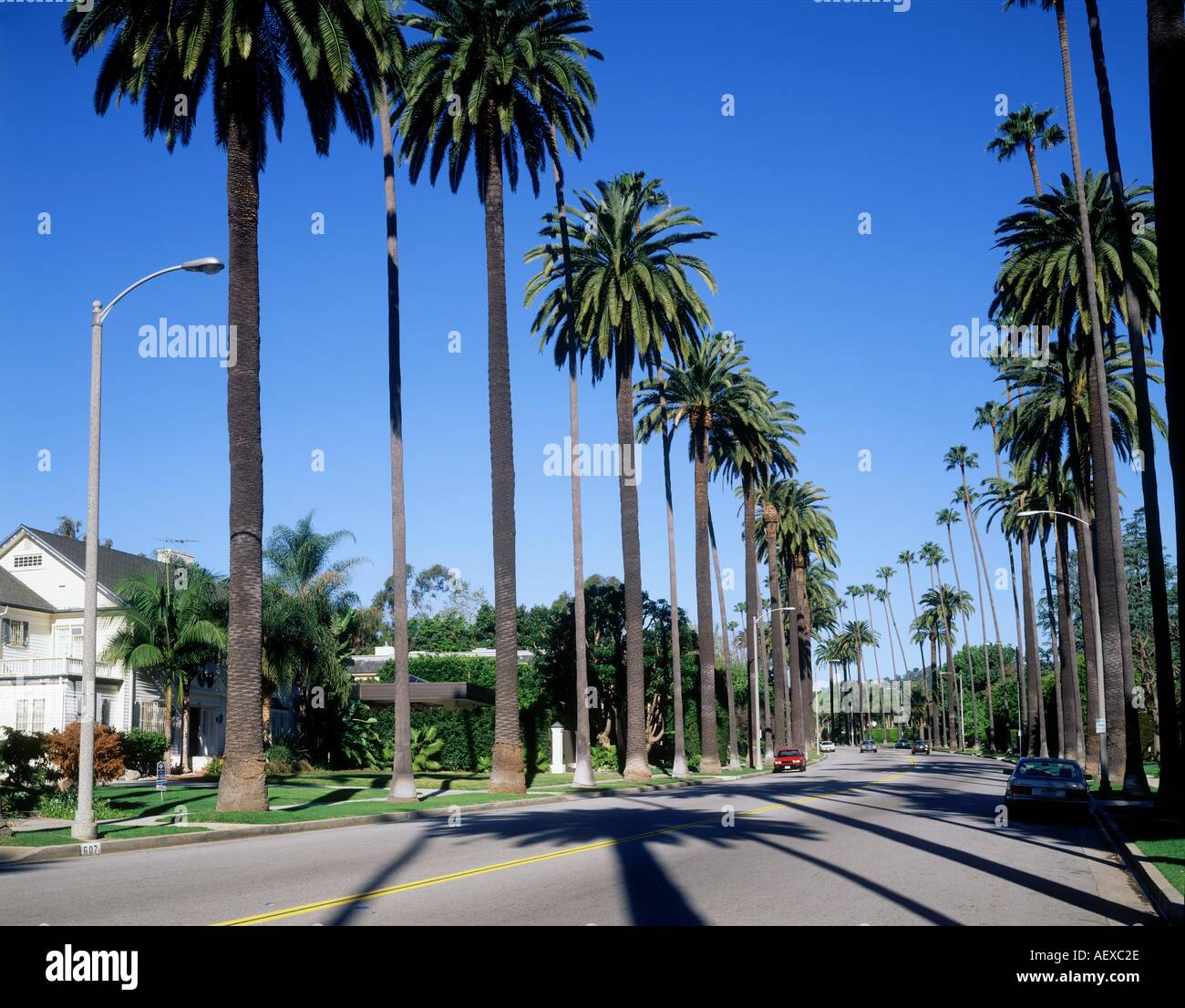 Beverly Hills LOS ANGELES USA Stock Photo - Alamy