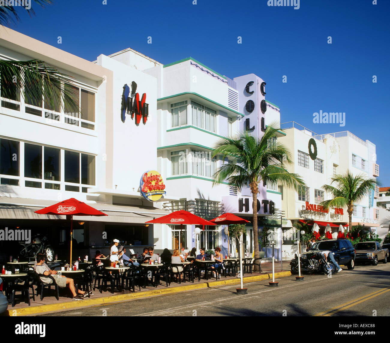Art Deco District MIAMI USA Stock Photo - Alamy