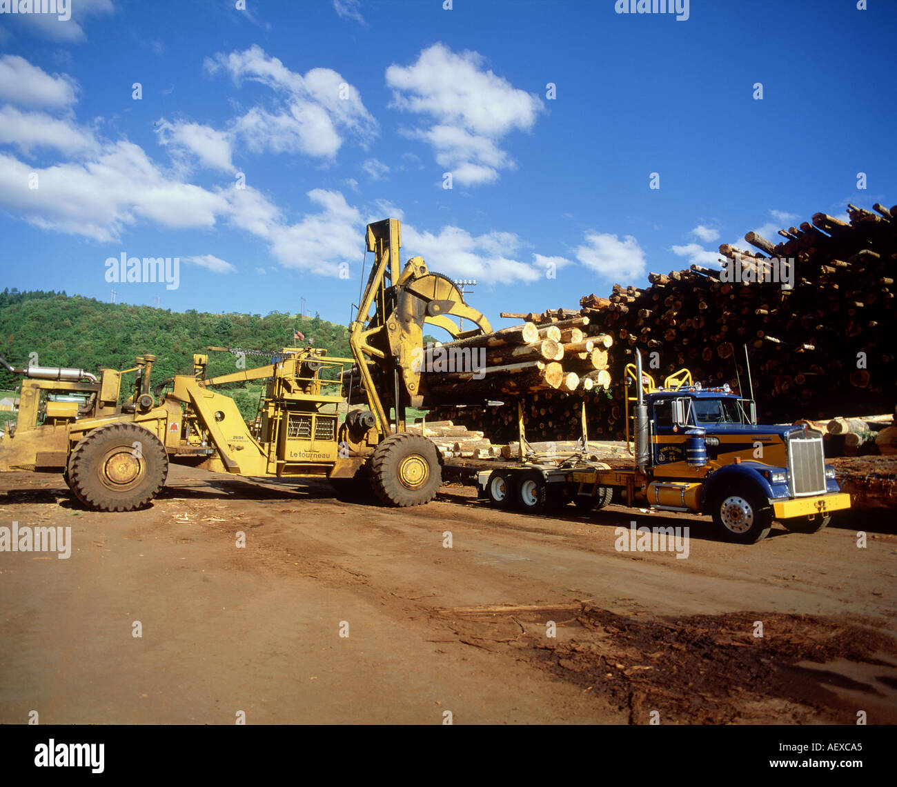 Lumber yard washington state hi-res stock photography and images - Alamy