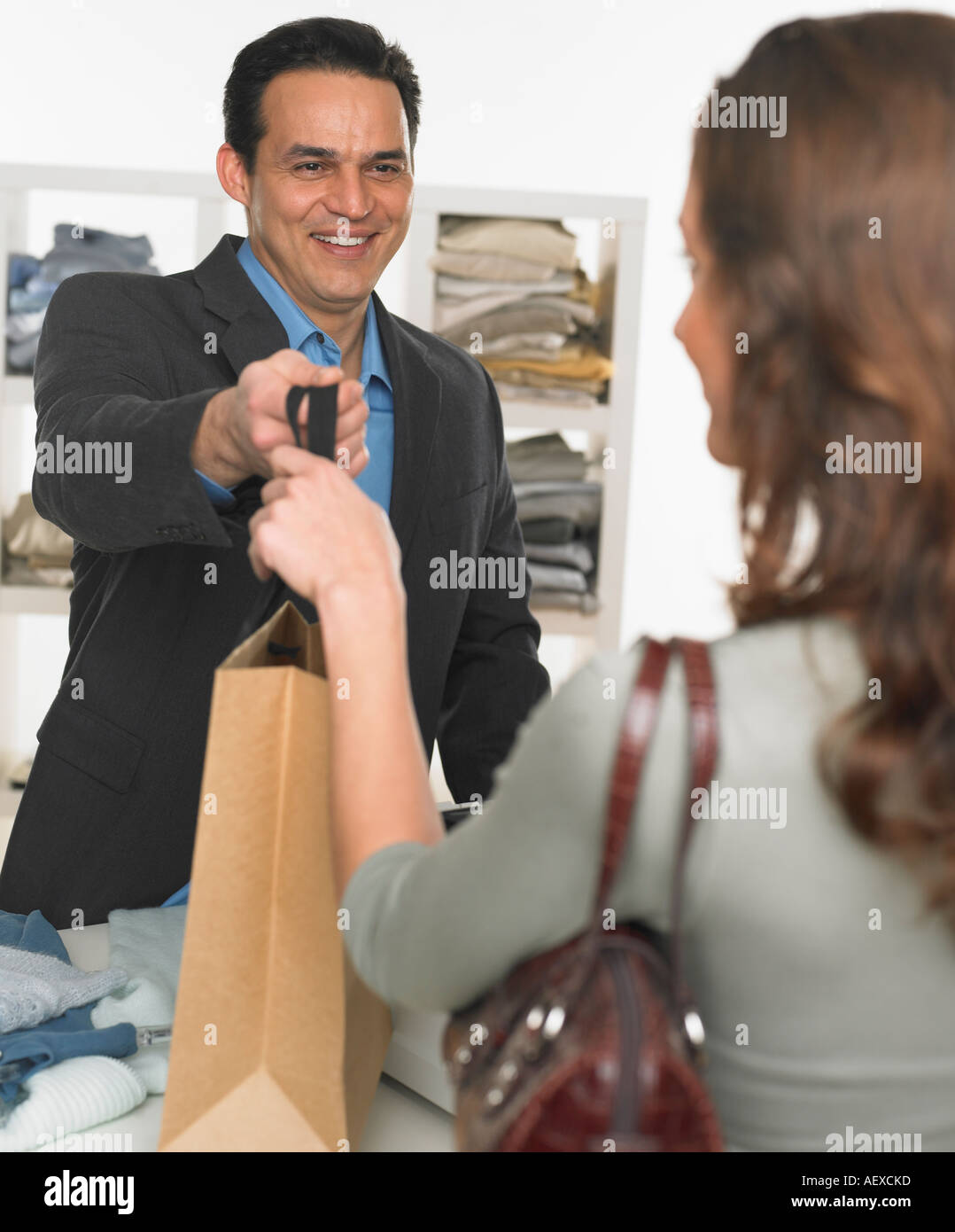 Salesperson Store High Resolution Stock Photography and Images - Alamy