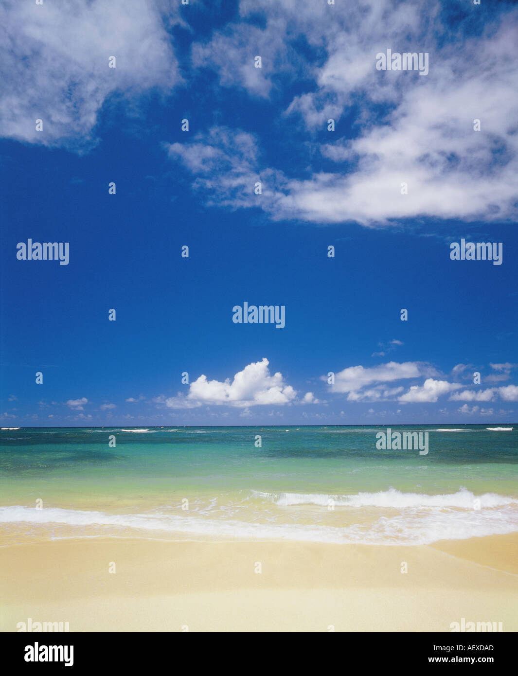 Mokuleia Beach OAHU Is HAWAII Stock Photo - Alamy