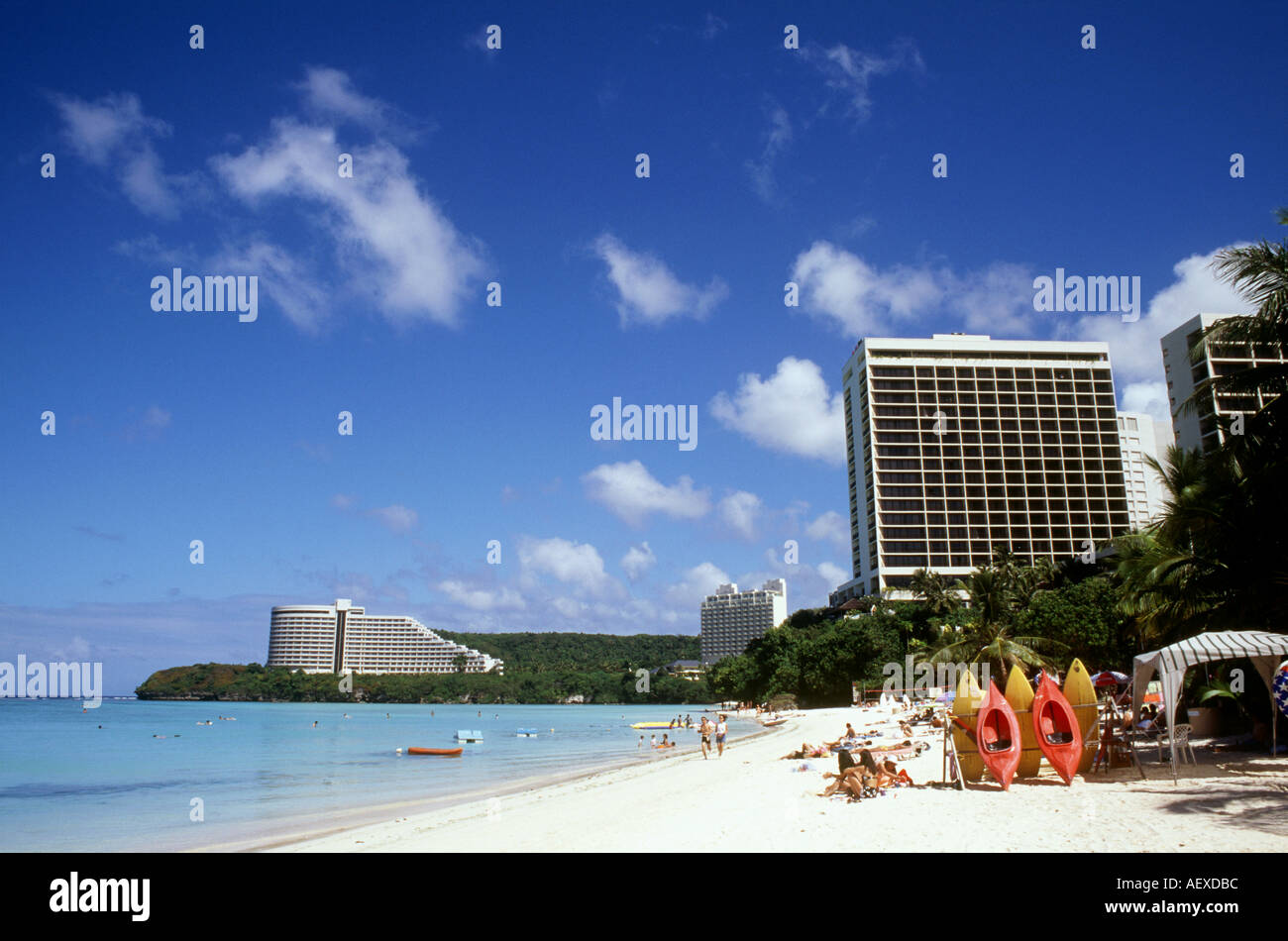 Gun Beach GUAM Stock Photo - Alamy