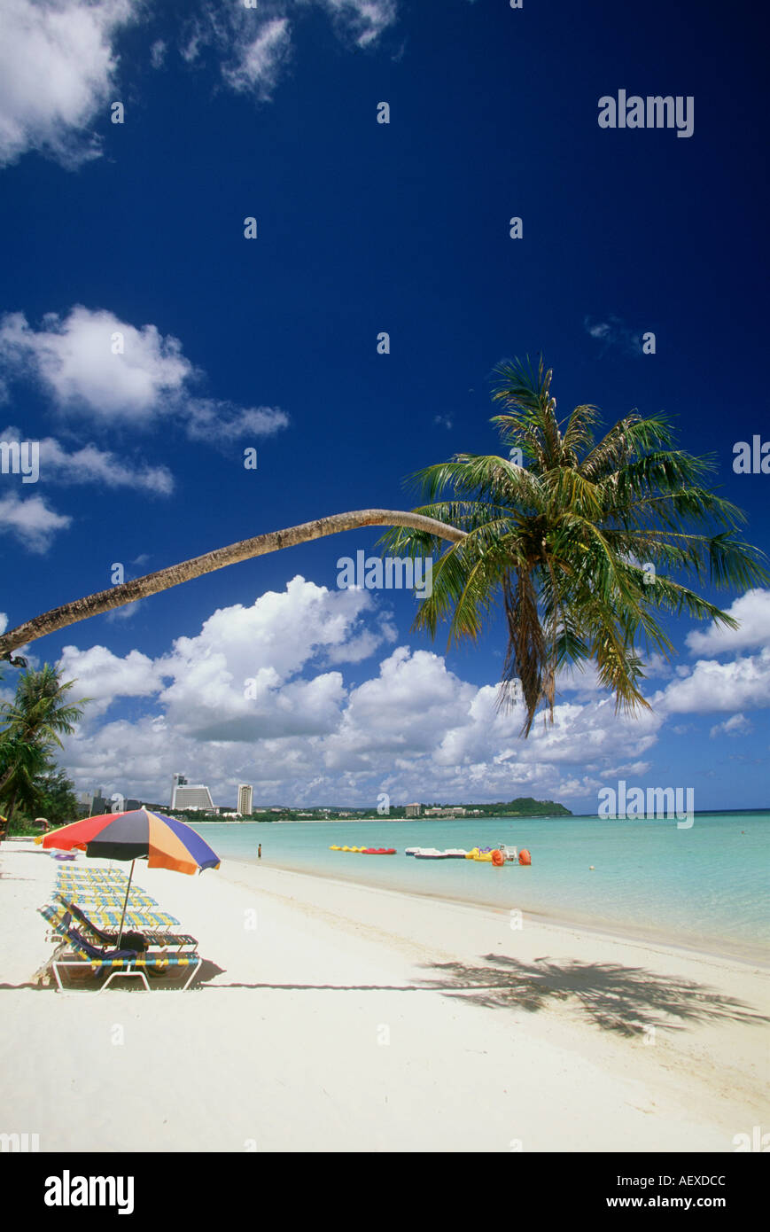 Tumon Beach GUAM Stock Photo - Alamy
