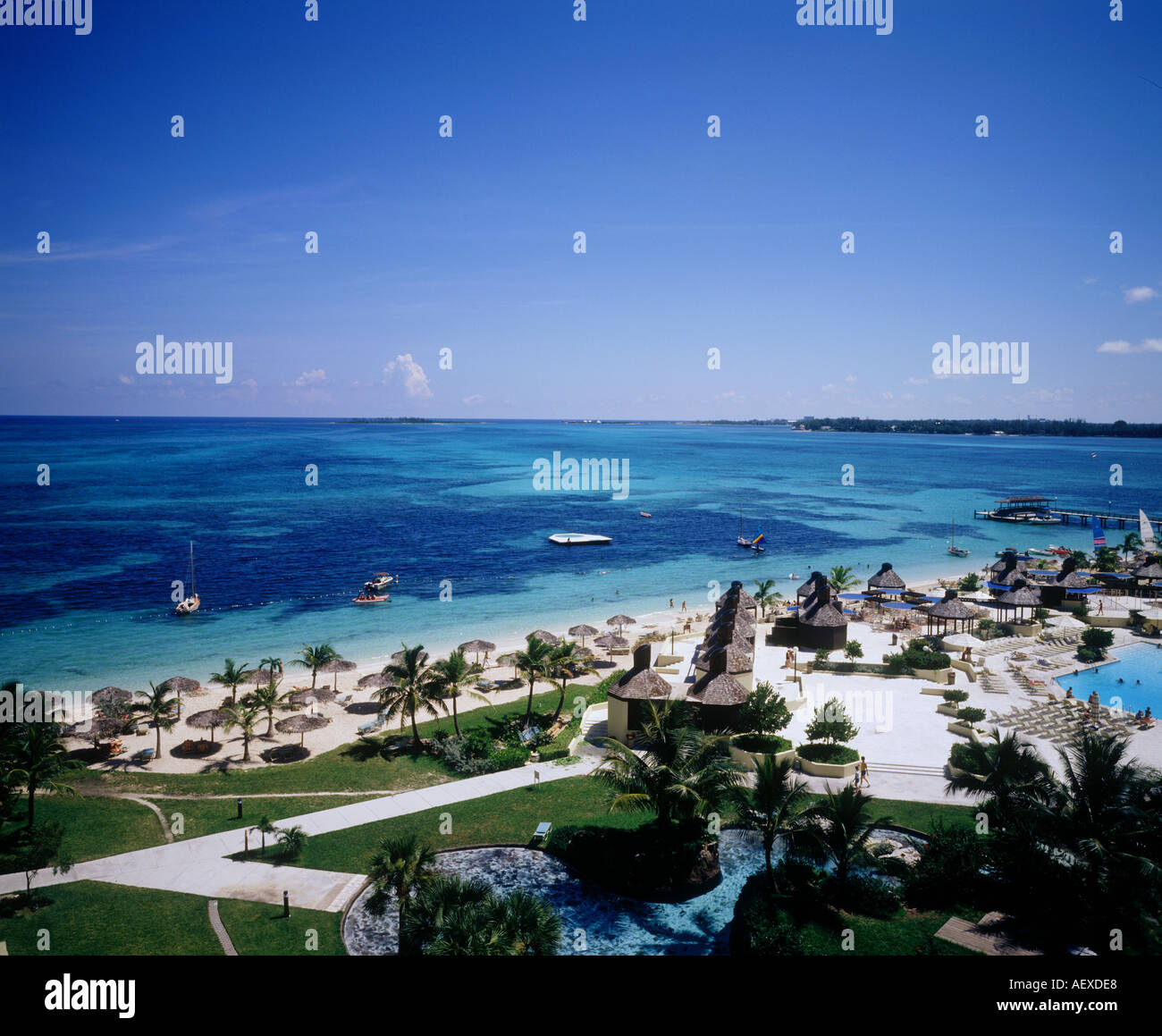 Cable Beach NASSAU BAHAMA Stock Photo - Alamy
