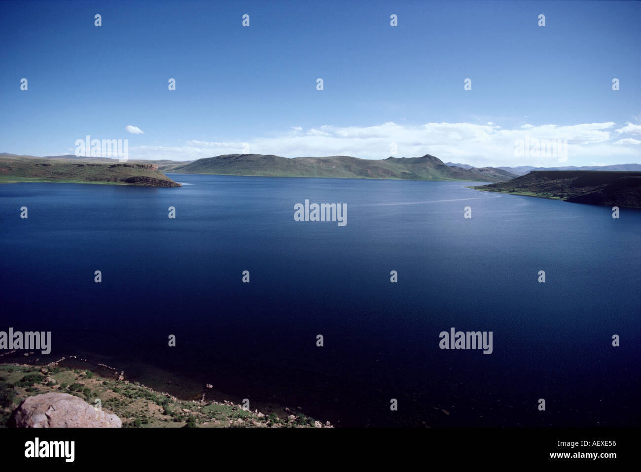 Lake Titicaca PERU Stock Photo - Alamy