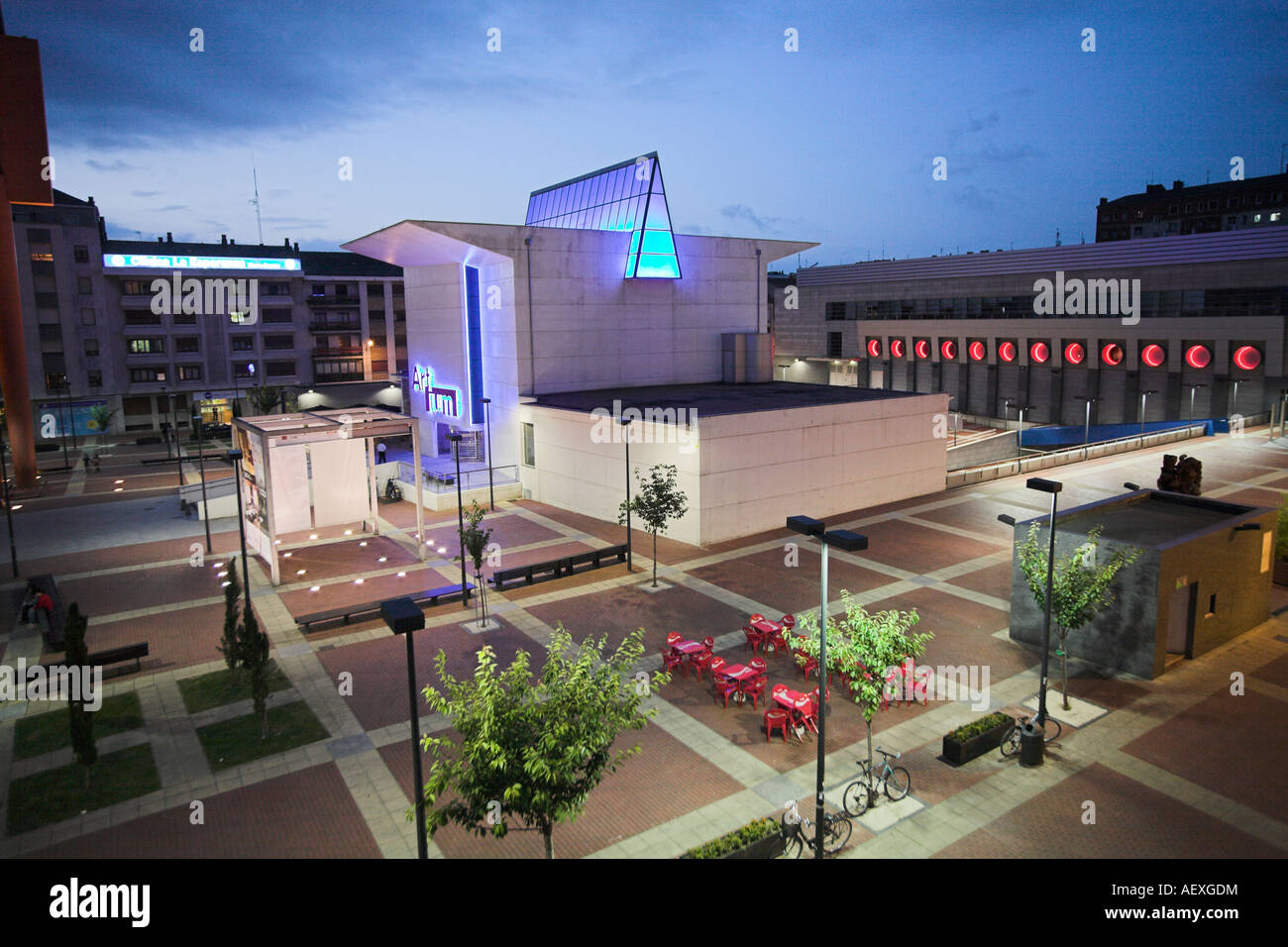 artium museum in Vitoria Stock Photo - Alamy