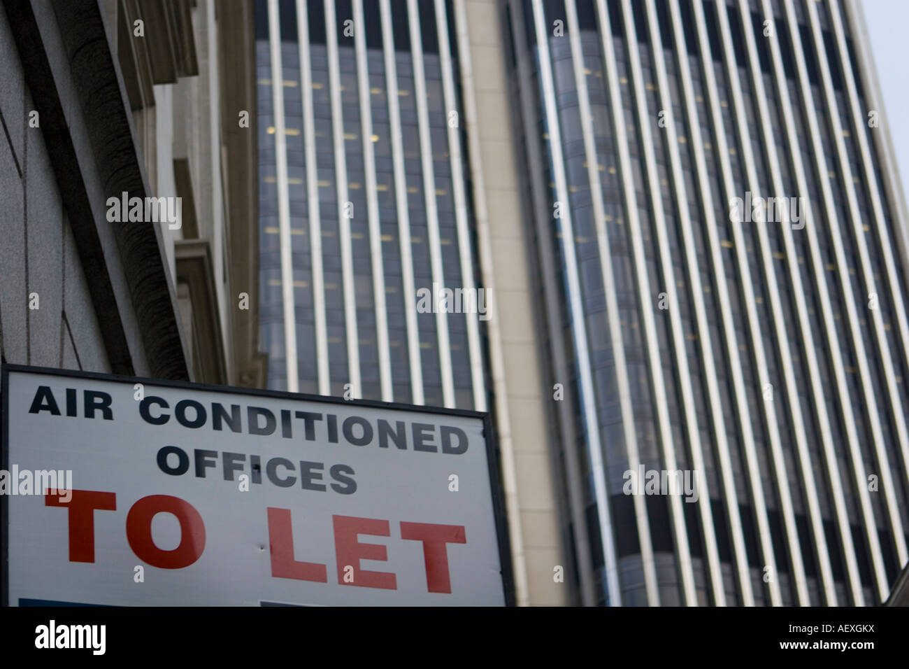 To let sign in front of the Nat West building, London Stock Photo - Alamy