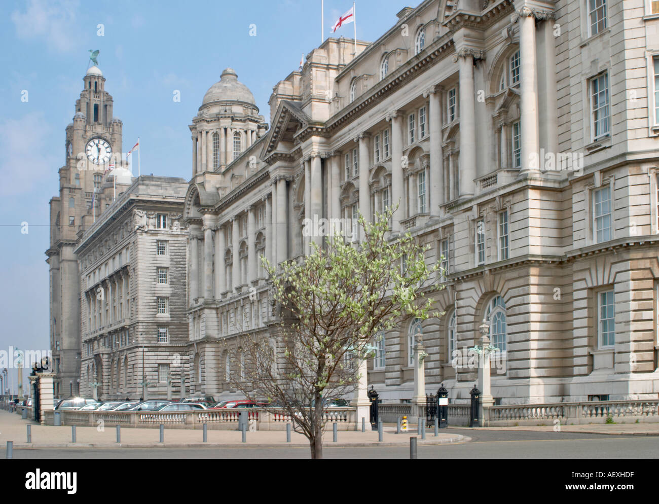 The Three Graces on the waterfront Liverpool Stock Photo - Alamy