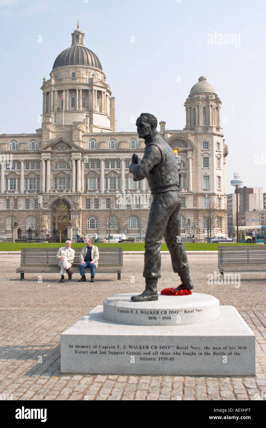 Captain f j walker statue hi-res stock photography and images - Alamy