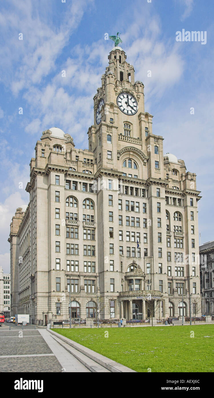 The Liver Building Liverpool Stock Photo - Alamy