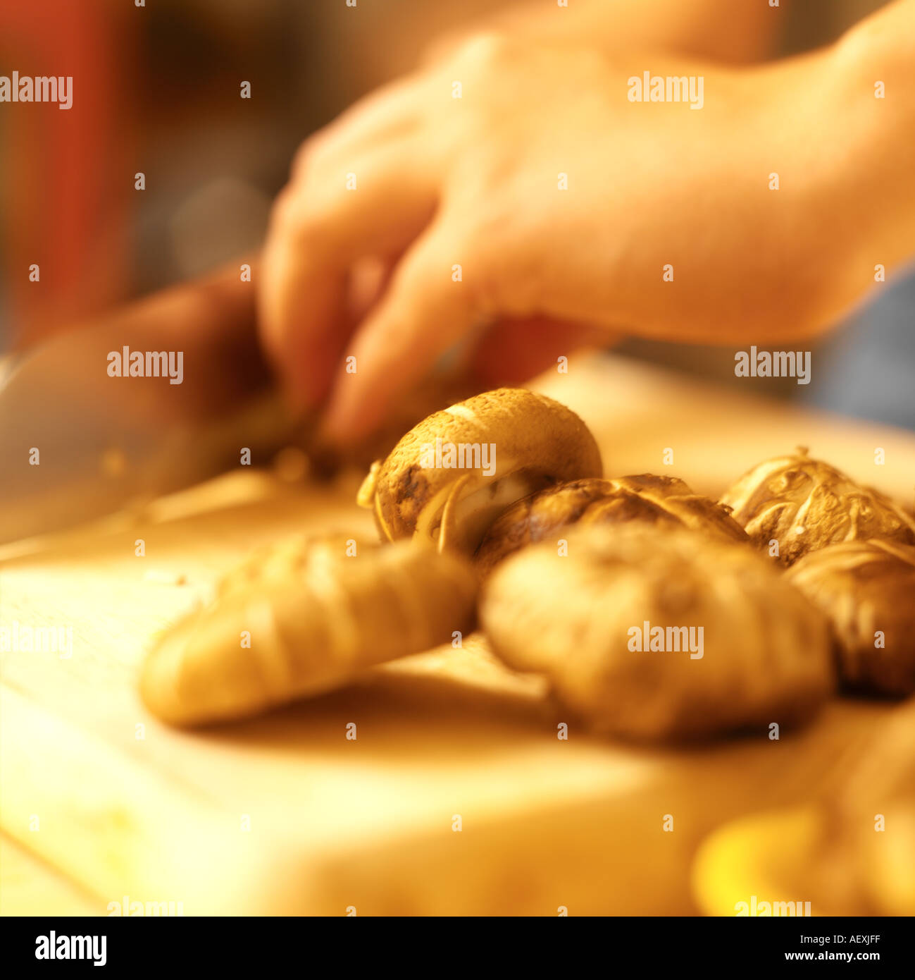 Shiitake mushroom woman hi-res stock photography and images - Alamy