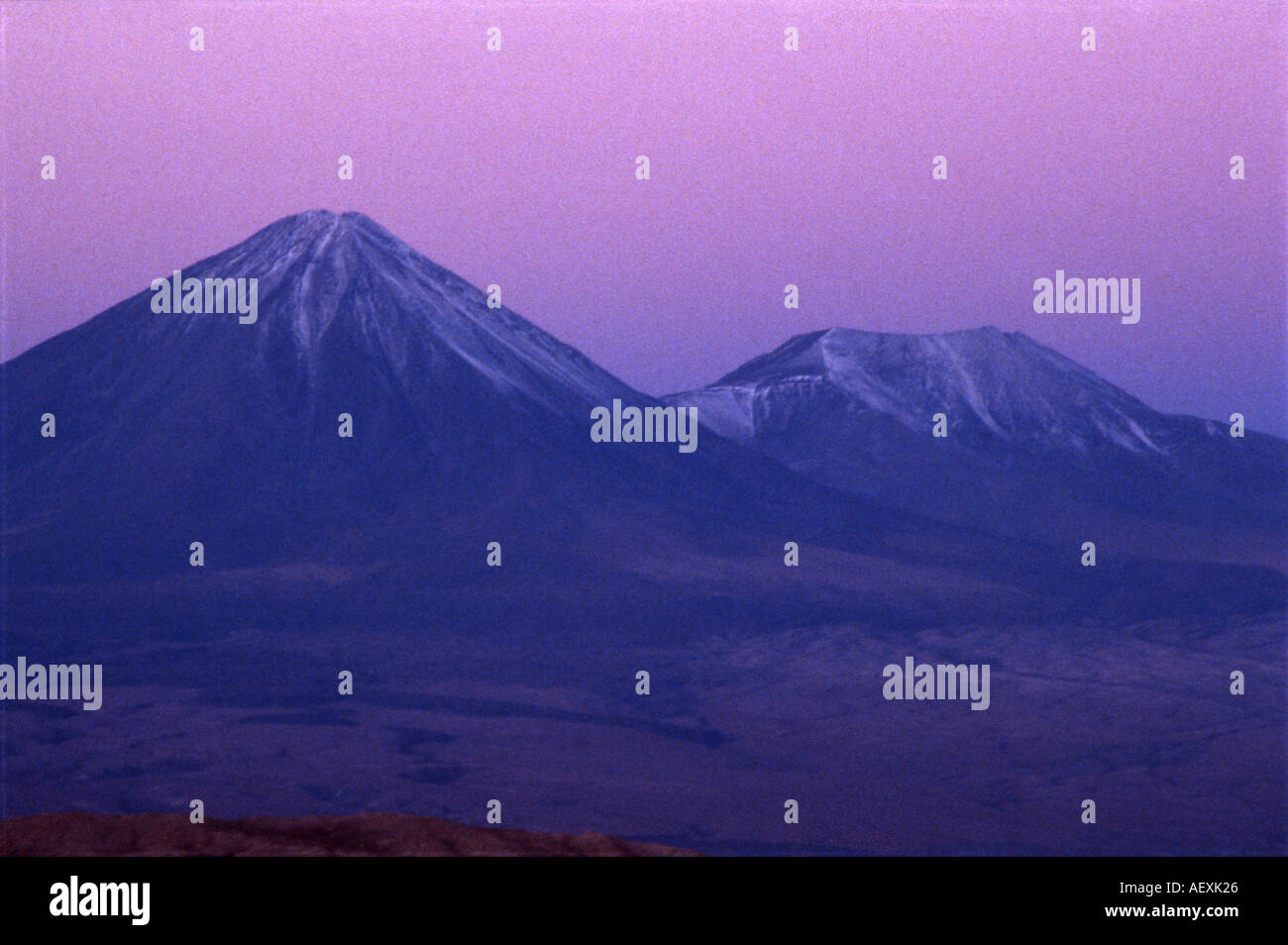 Twin volcanoes hi-res stock photography and images - Alamy
