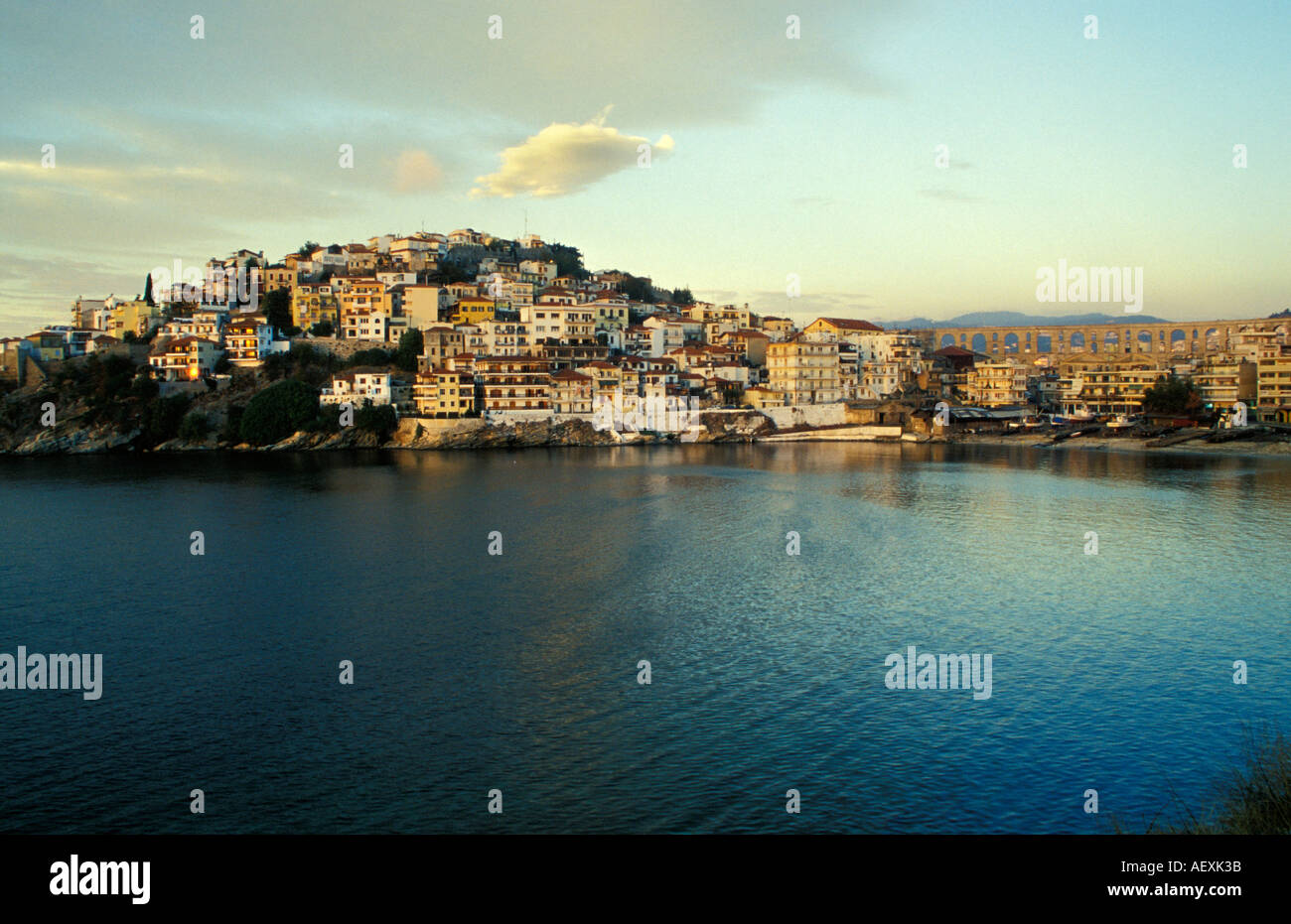 Kavala at Dawn Stock Photo - Alamy
