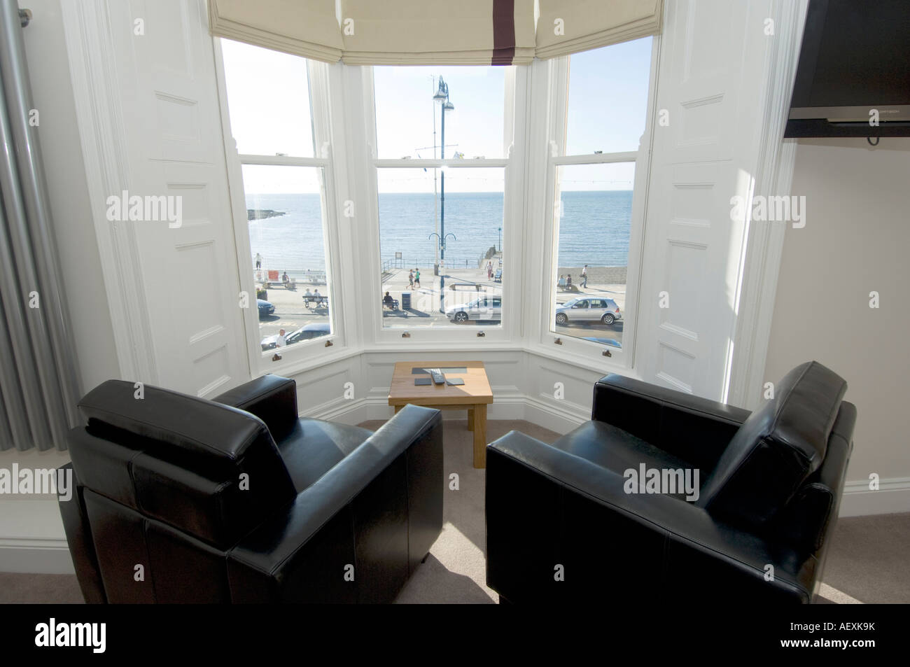 A bay window room in Gwesty Cymru boutique designer luxury hotel ...