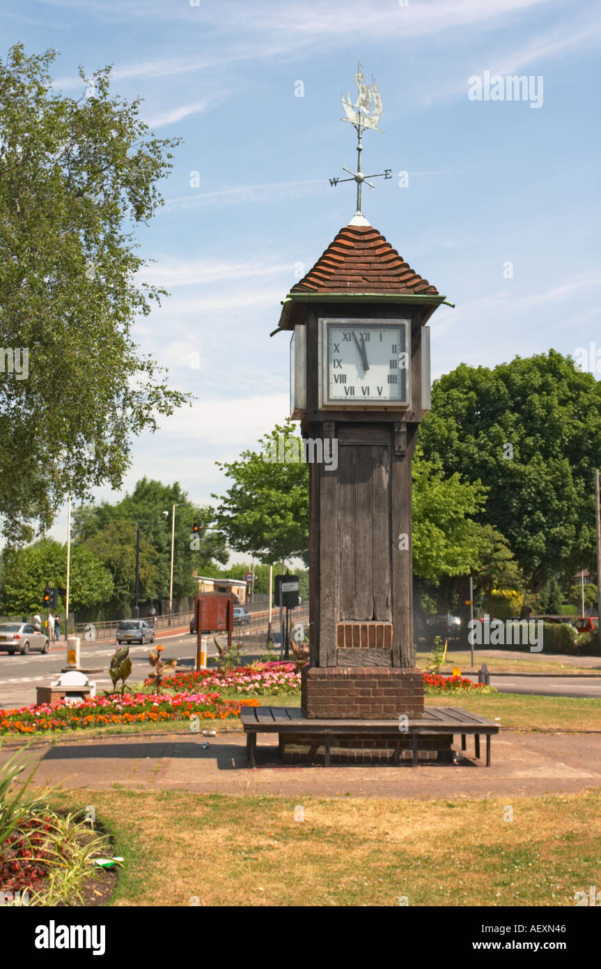 Clock tower at Northolt Middlesex London Stock Photo - Alamy