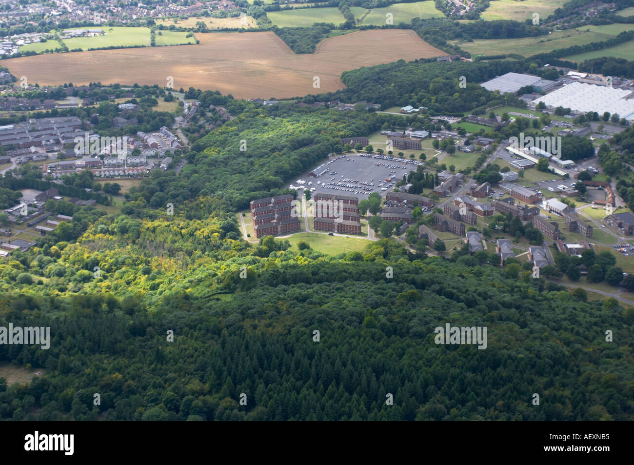 Aerial view raf halton bucks hi-res stock photography and images - Alamy