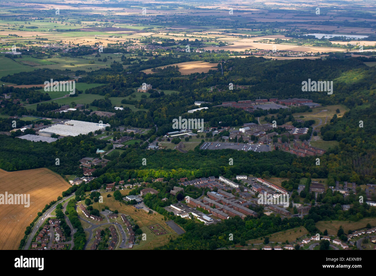 Aerial view raf halton bucks hi-res stock photography and images - Alamy