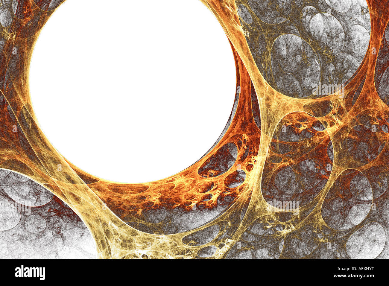 Orange red plasma over white Stock Photo - Alamy