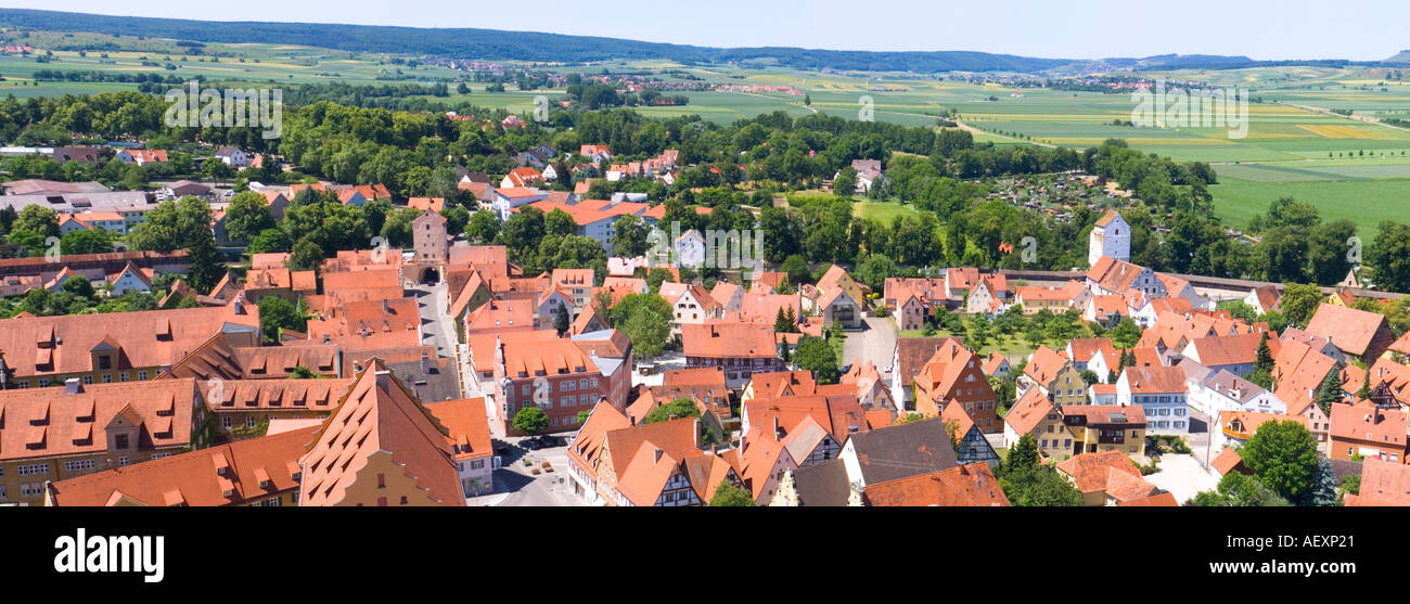 Nördlingen aerial hi-res stock photography and images - Alamy