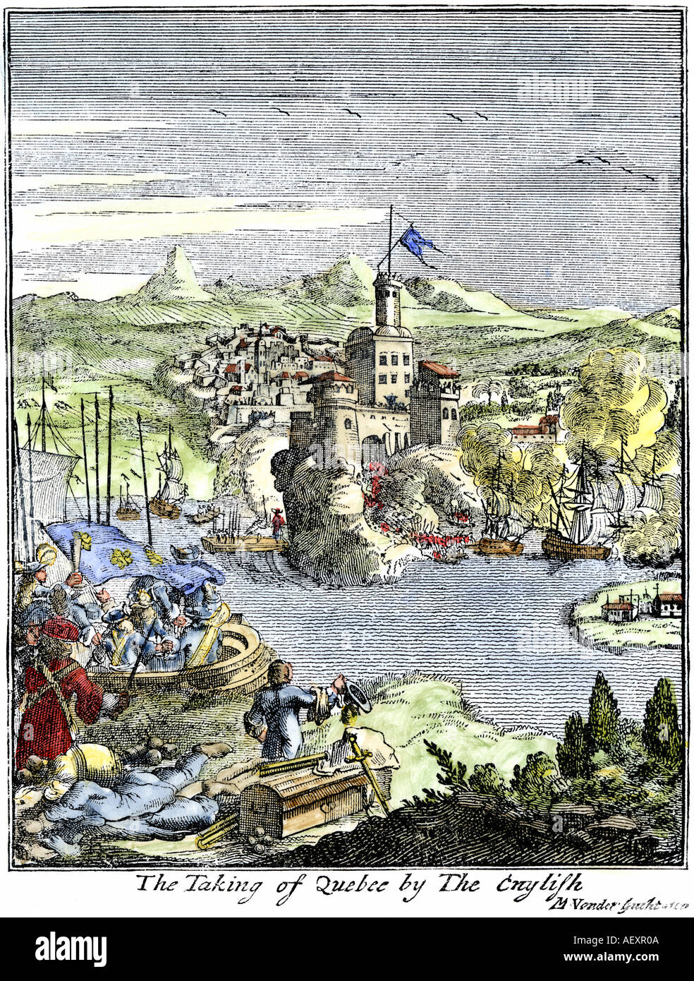 British city of quebec 17th century hi-res stock photography and images ...