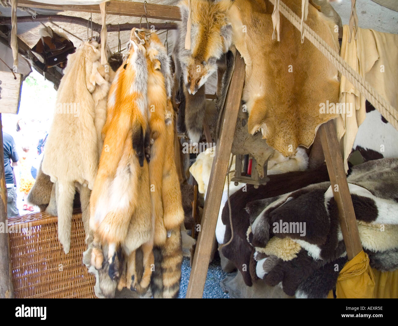 Leather processing process fox wolf handwork handmade animal ...