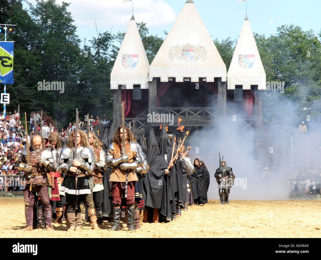 Medieval german warriors hi-res stock photography and images - Alamy