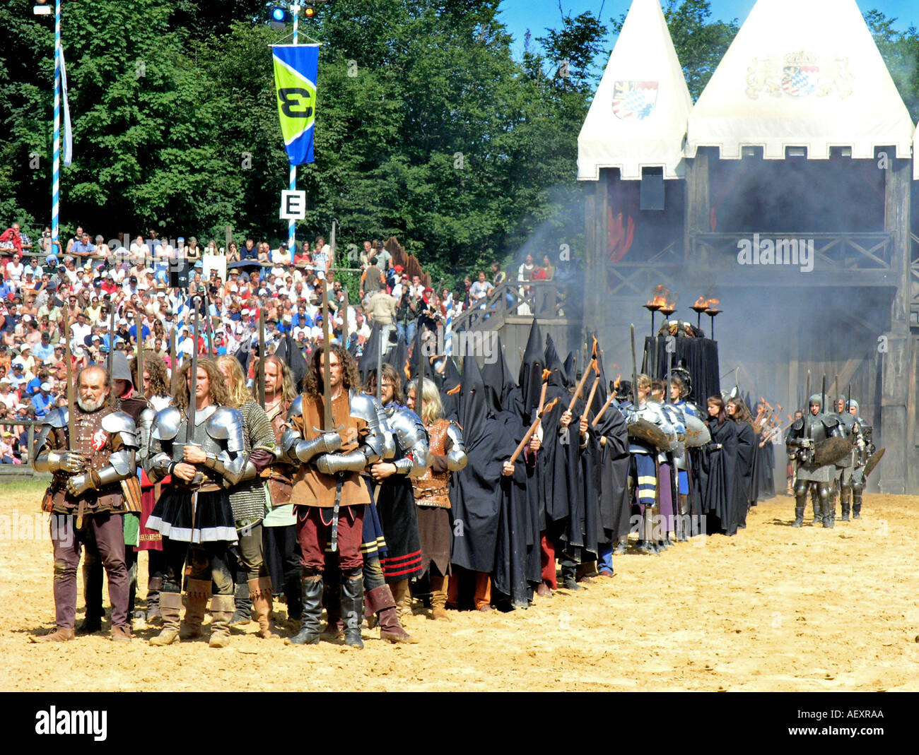 Medieval german warriors hi-res stock photography and images - Alamy