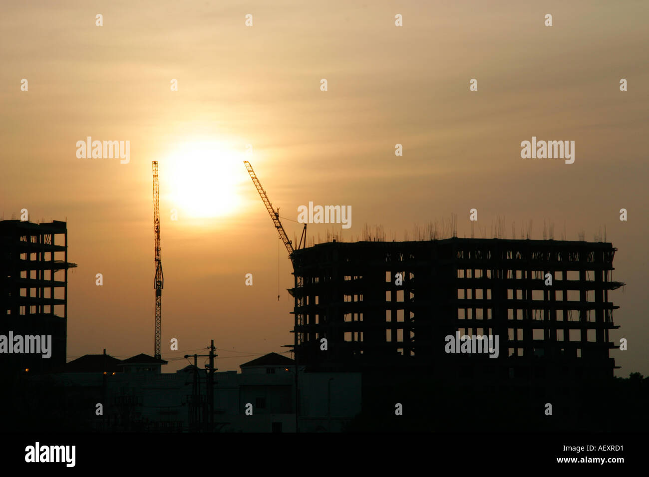 Newly constructed building india hi-res stock photography and images ...
